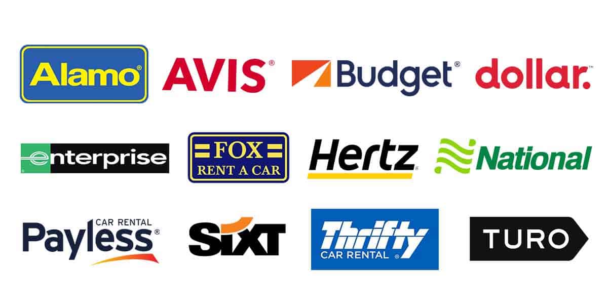 14 Major US Car Rental Companies (Compared & Ranked) – RIDE + DRIVE